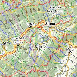 Turistická mapa KST